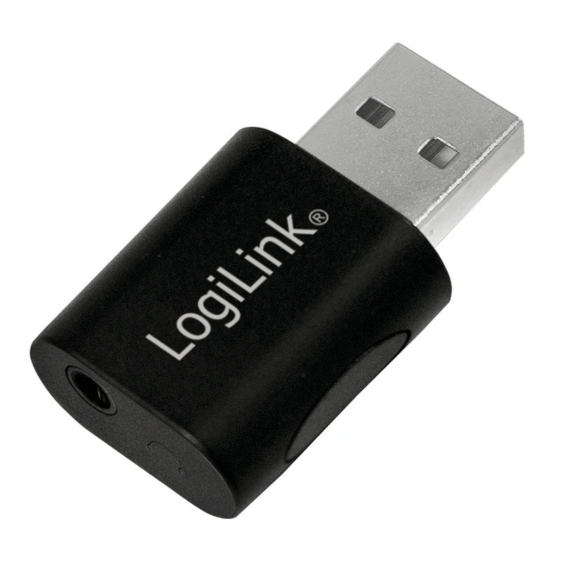 LogiLink (58684) adapter USB (muški) na 3.5mm (ženski) crni