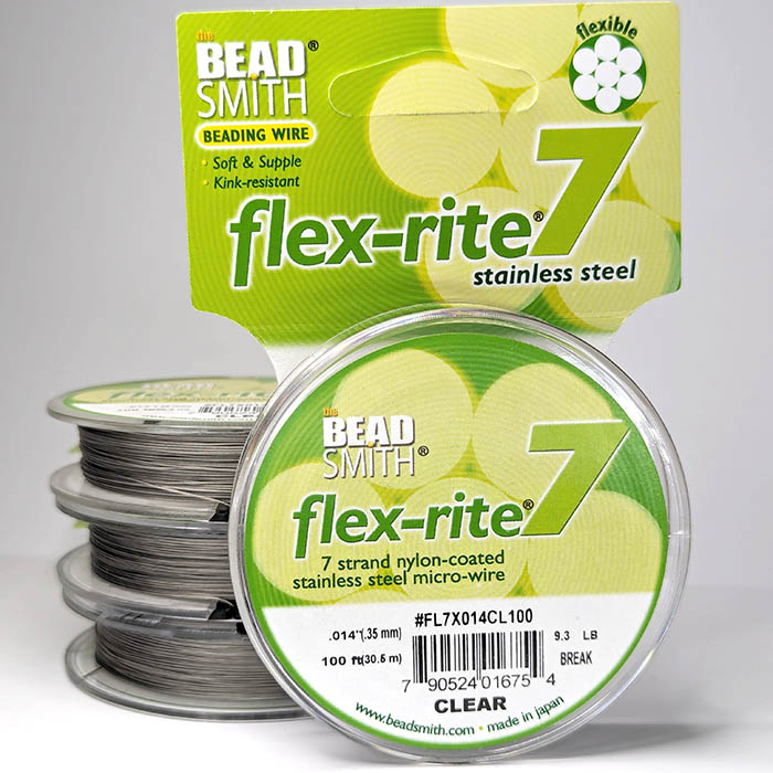 Sajla čelična Flex-rite® _7 struna 0,35mm – CLEAR (30m)