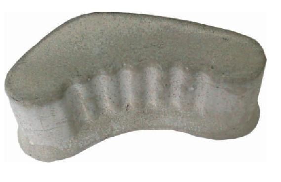 Brusni segment - kamen za teraco 143x55x65 2 WEILER