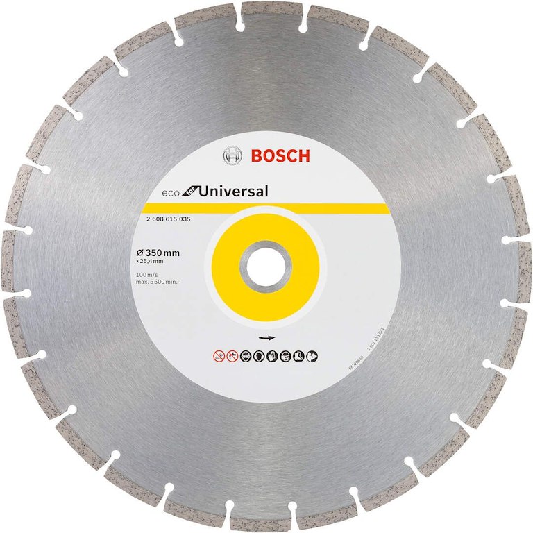 Dijamantska rezna ploča ECO For Universal 350x25.4x3.2mm BOSCH