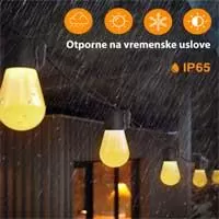 Niz od 15 LED sijalica za spoljnu upotrebu 15m