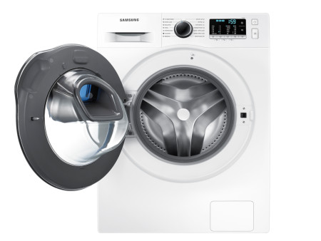 Samsung ww8nk52e0vw inverter/8kg/1200 obrtaja/c/ecobubble/add wash/slim/85x60x45,6cm/bela veš mašina ( WW8NK52E0VW/LE )