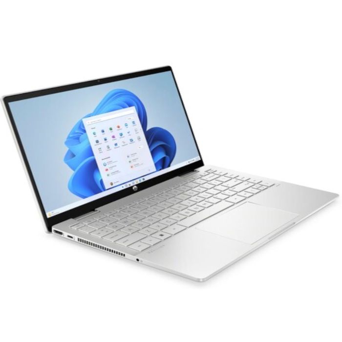 Laptop HP Pavilion x360 14-ek2011nm DOS/14"FHD IPS Touch/7-150U/16GBon-board/512GB/backl/FPR/srebrna