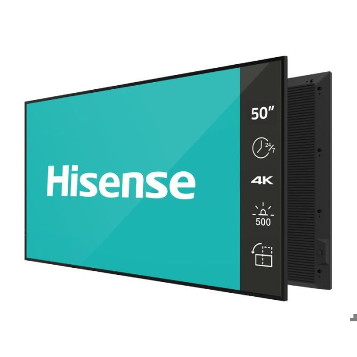 50 inča 50DM66D 4K UHD 500 nita Digital Signage Display - 24/7 Operation