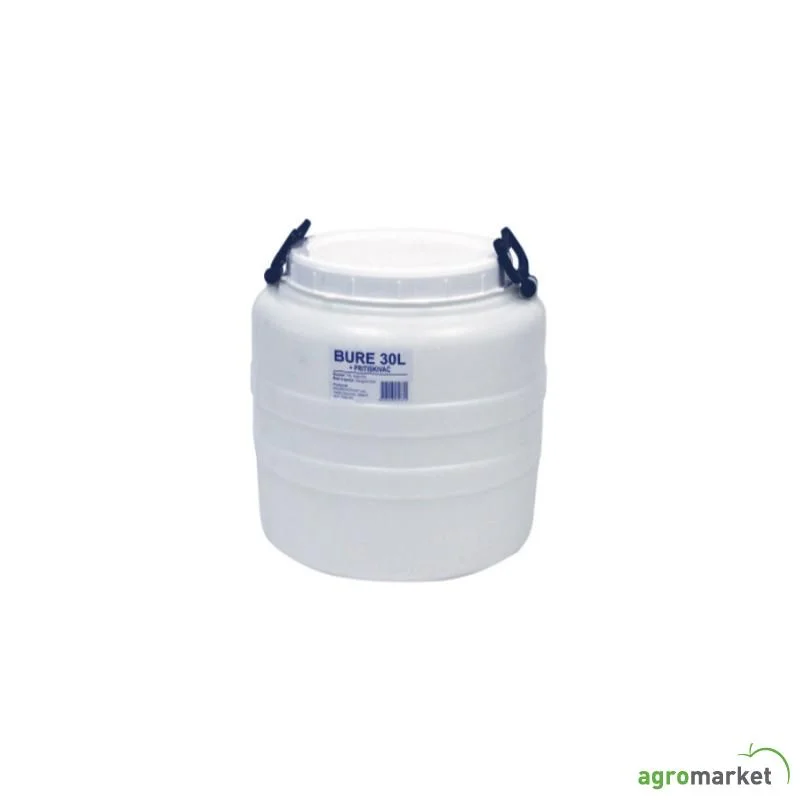 Plastično bure 30L+pritiskivač
Plastično bure 30L+pritiskivač