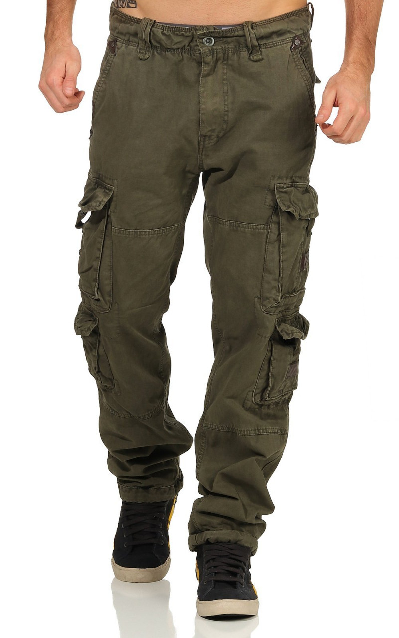 JET LAG FW012 PANTALONE OLIVE