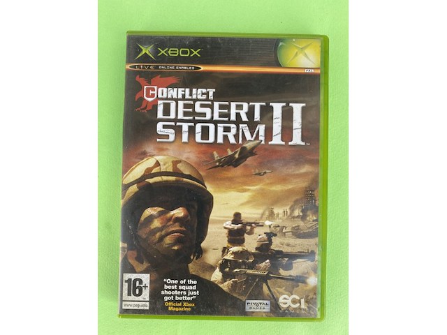 Conflict Desert Storm 2 - Xbox Classic