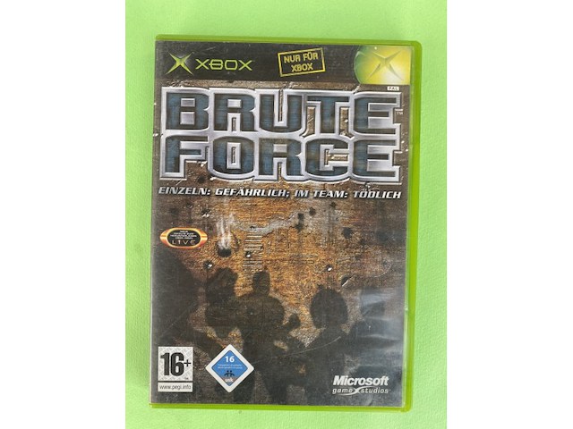 Brute Force - Xbox Classic igrica