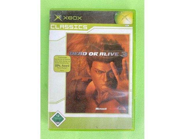 Dead or Alive 3 - Xbox Classic igrica