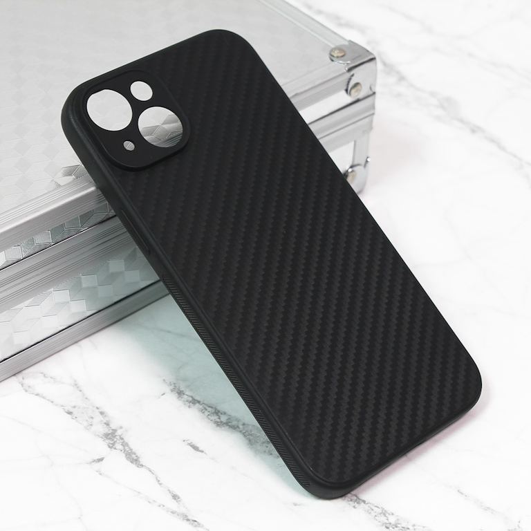Torbica Carbon fiber za iPhone 15 Plus 6.7 crna