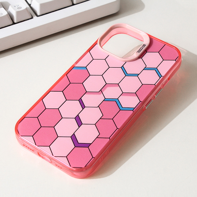 Torbica Honeycomb Color za iPhone 15 6.1 type 2