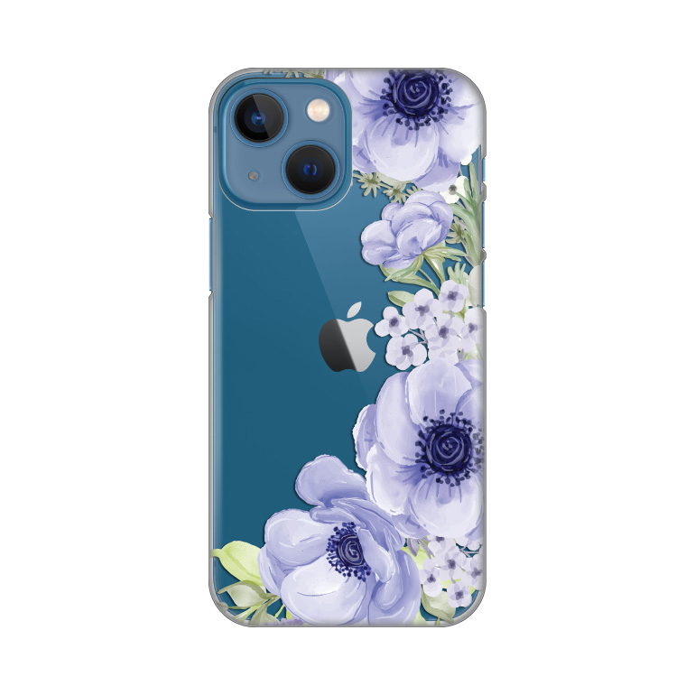 Torbica Silikonska Print Skin za iPhone 13 Mini 5.4 Blue Roses