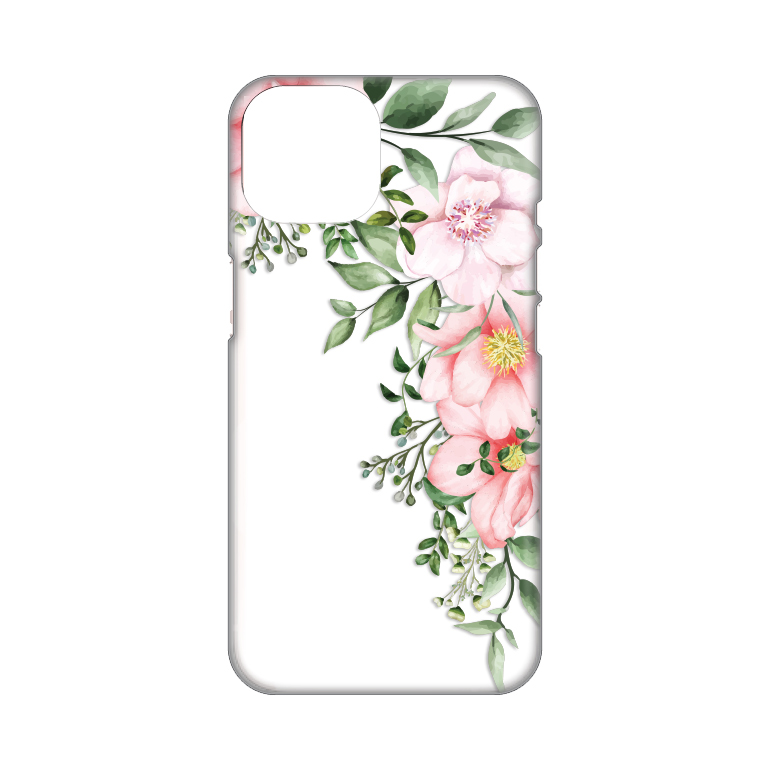 Torbica Silikonska Print Skin za iPhone 14 6.1 Gentle Rose Pattern
