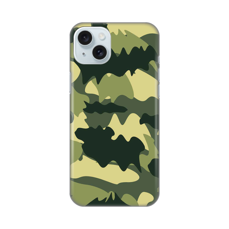 Torbica Silikonska Print Skin za iPhone 15 Plus 6.7 Army