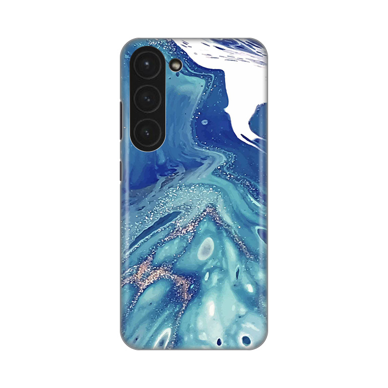 Torbica Silikonska Print za Samsung S911B Galaxy S23 Blue Marble