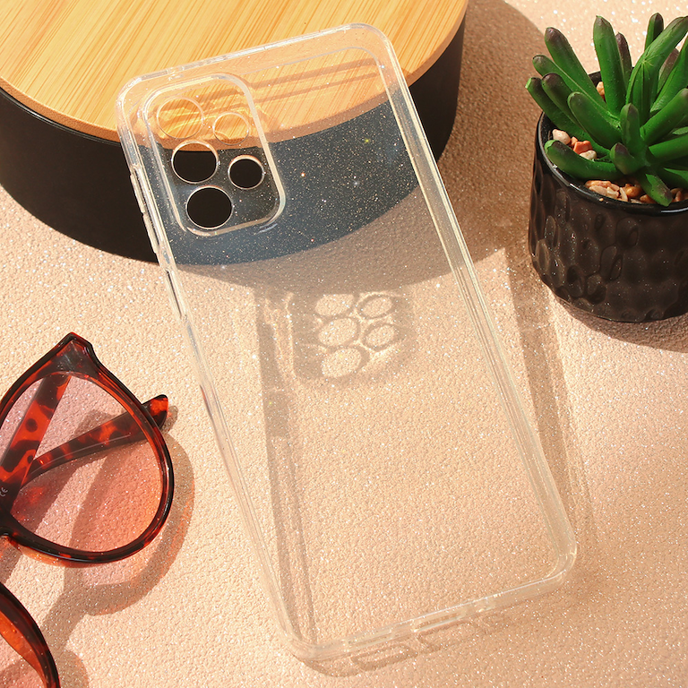 Torbica Sparkle Dust za Samsung A336B Galaxy A33 5G transparent