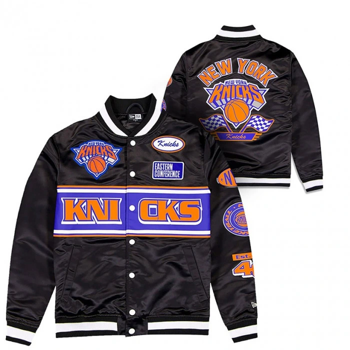 New York Knicks New Era Rally Drive Bomber jakna