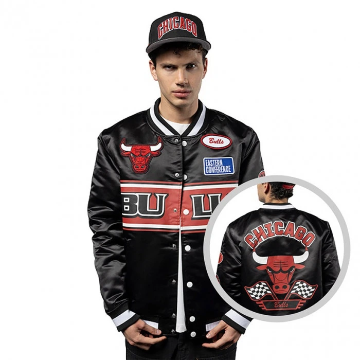 Chicago Bulls New Era Rally Drive Bomber jakna