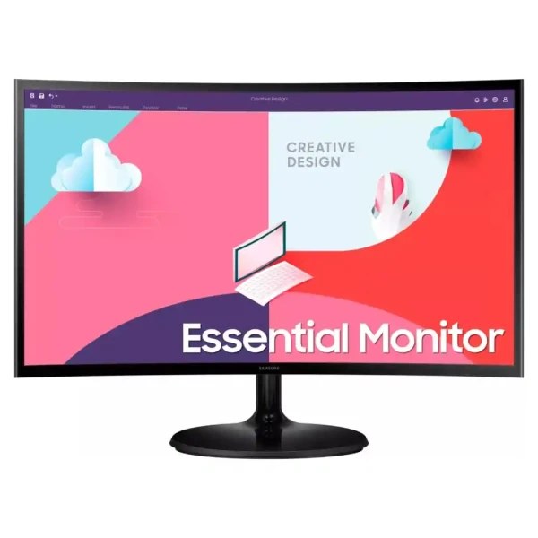 Monitor 24 Samsung LS24C364EAUXEN 1920x1080FHD VA75Hz4msVGAHDMIFreesyncVESACurved