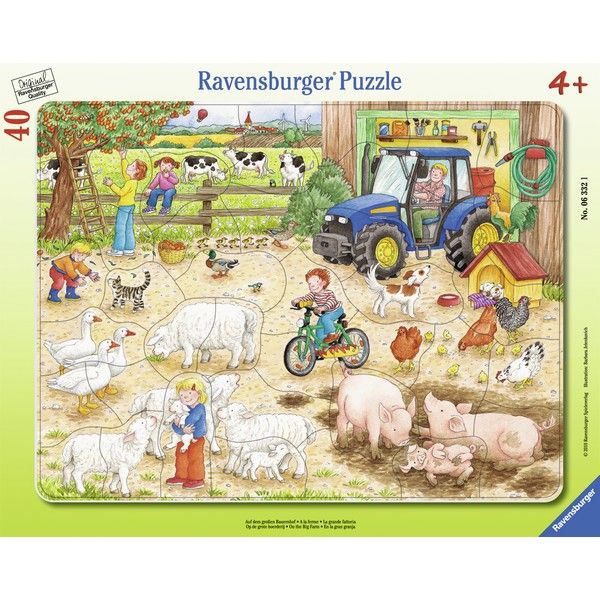 Ravensburger puzzle (slagalice) Na velikoj farmi RA06332