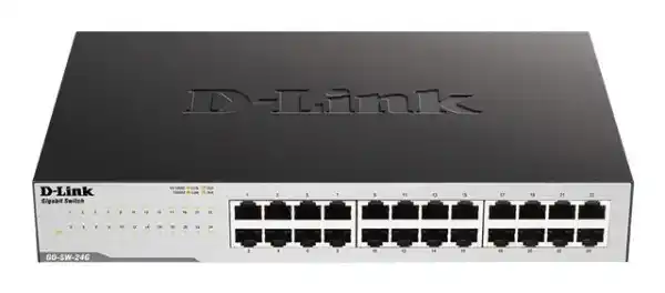 D-Link Switch 24-Port Gigabit Easy Desktop GO-SW-24GE