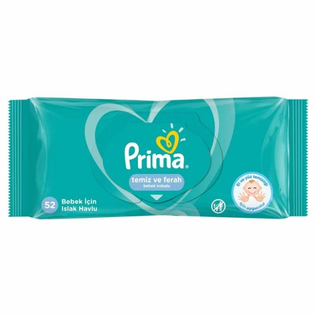 PAMPERS PRIMA vlazne maramice FRESH CLEAN 52