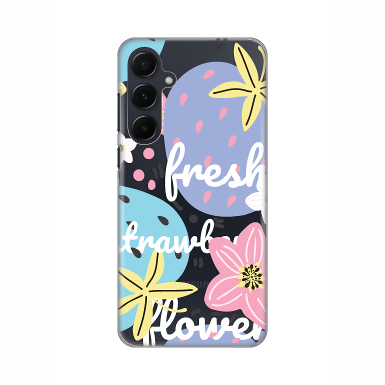 Maska(futrola) Silikonska Print Skin za Samsung A556B Galaxy A55 Fresh Pastel