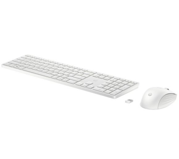 HP - Tastatura+miš HP 650bežični set/4R016AA/ bela