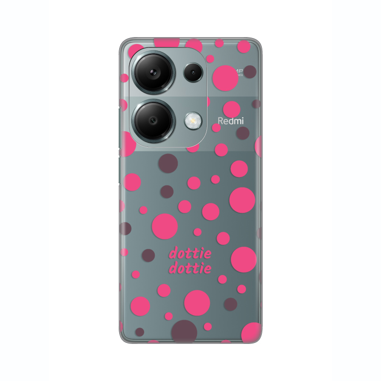 Maska(futrola) Silikonska Print Skin za Xiaomi Redmi Note 13 Pro 4G Dottie Dottie