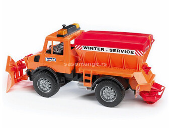 Bruder kamion MB Unimog Winter serv ( 25724 )