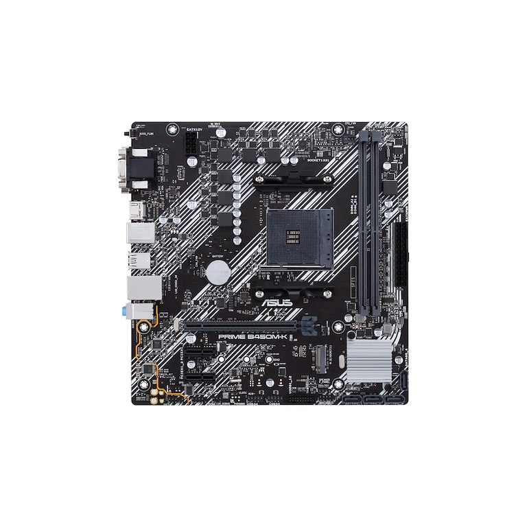 ASUS Prime B450M-K II AMD B450 Socket AM4 mikro ATX