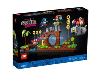 LEGO 21331 SONIC THE HEDGEHOG OBLAST ZELENIH BRDA