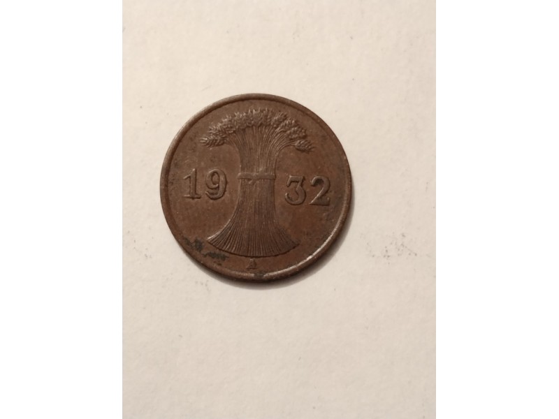 1 pfennig 1932a nemačka