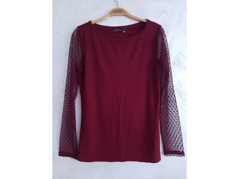 M&S bordo bluza vel 38