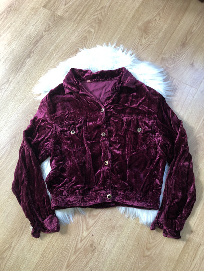 Vintage plisana jaknica