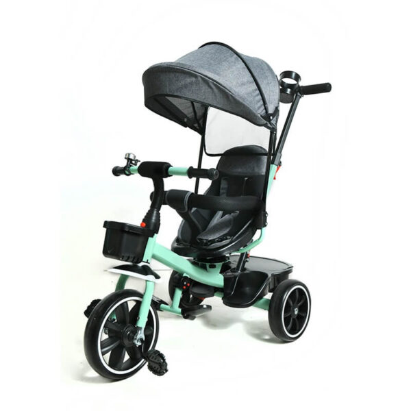 Tricikl za decu sa Rotirajućim sedištem Roto line – mint, bsg209