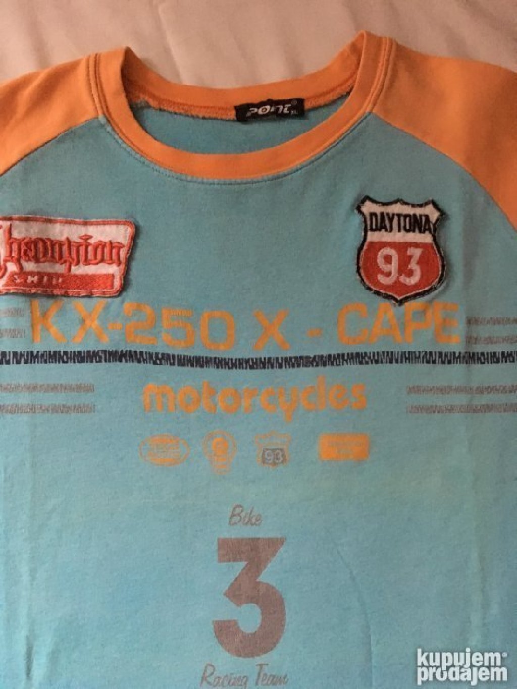 Men's T-shirt XL (EU 42), bоја - Narandžasta