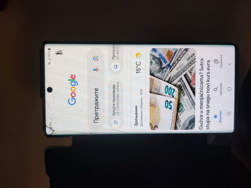 Samsung Galaxy S10, 8 GB, Broken phone