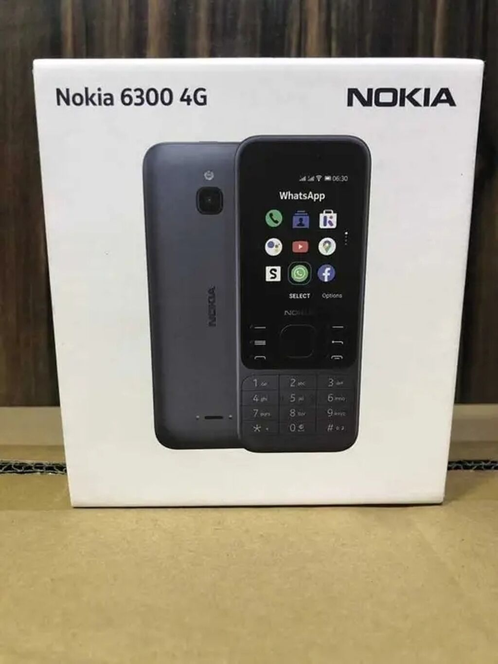 Nokia 6300 4G, bоја - Crna