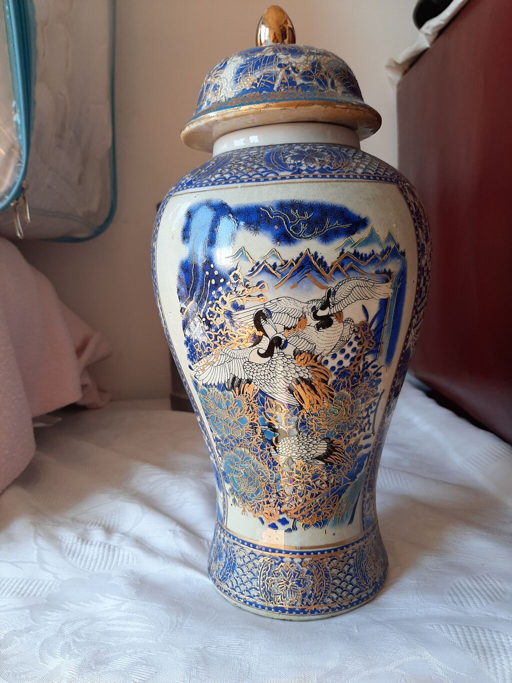 Vaza u plavoj boji