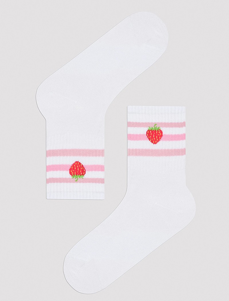 Strawberry Tennis Sokne