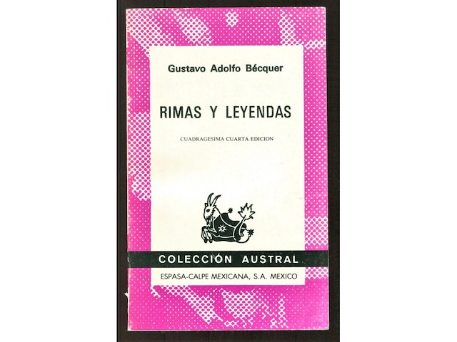 Gustavo Adolfo Bécquer - Rimos y Leyendas