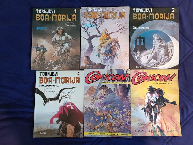 Tornjevi Boa Morija 1-5 (Safir, Comicon)