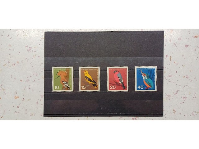 1963 Fauna serija cisto ** (7728)