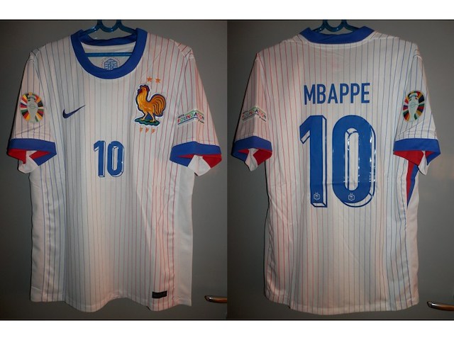 Francuska dres (EURO 2024) Kylian Mbappe 10 France Away