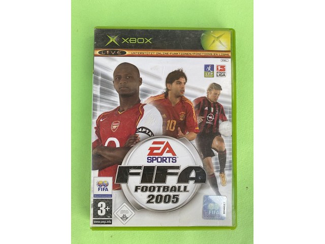 Fifa 2005 - Xbox Classic igrica - 2 primerak