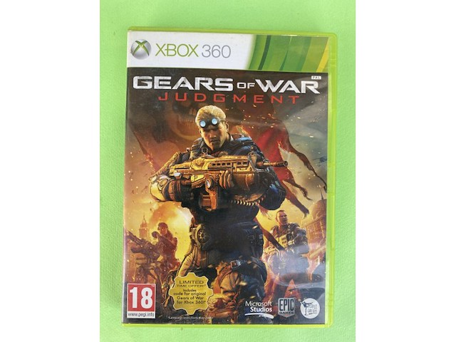 Gears of War Judgment - Xbox 360 igrica-2 primerak