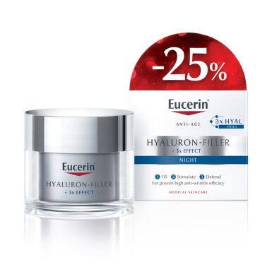 Eucerin Hyaluron-Filler Noćna krema, 50 ml PROMO