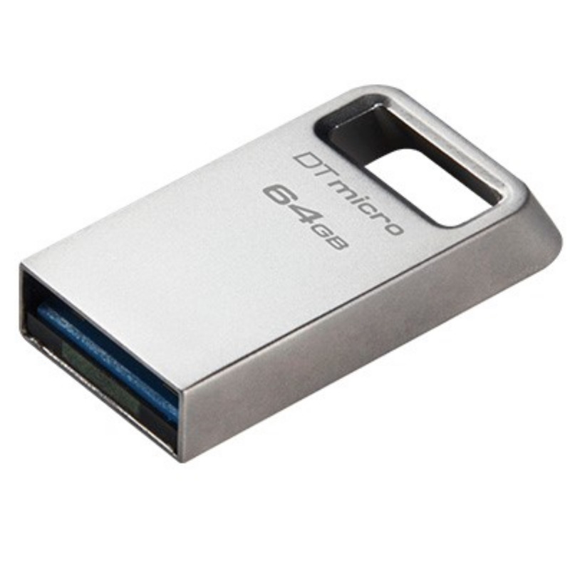 USB memorija KINGSTON DTMC3G2/128GB/DataTraveler Micro/3.2/srebrna