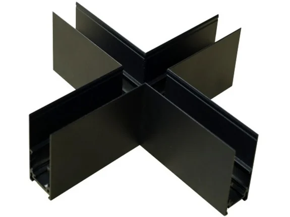 Mitea Lighting Šinski X nastavak nadgradni za LED 48V magnetnu rasvetu 100x100mm